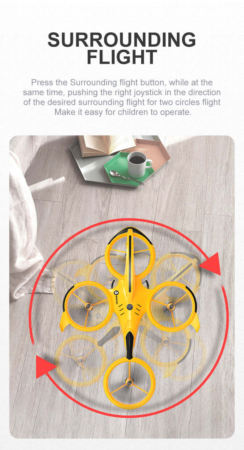 Stunt Remote Control Drone - Leapfrog Quadcopter