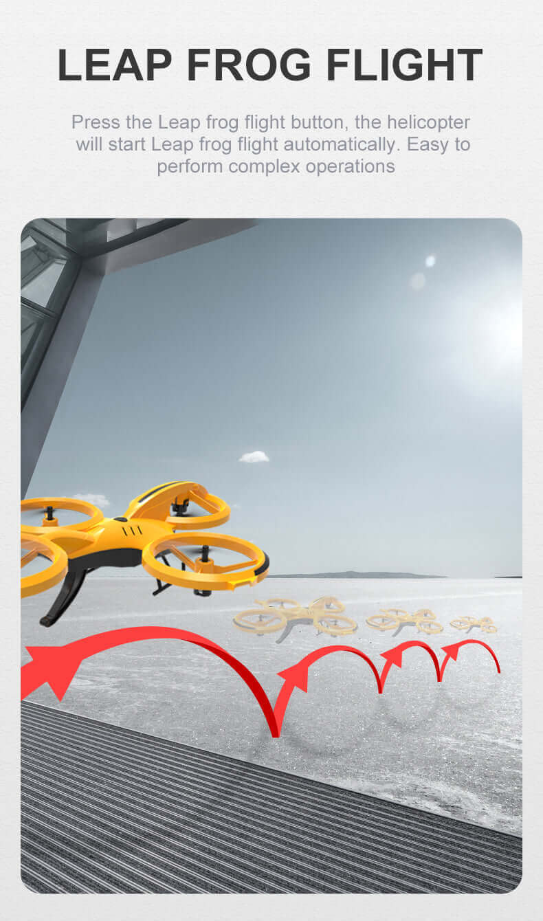 Stunt Remote Control Drone - Leapfrog Quadcopter